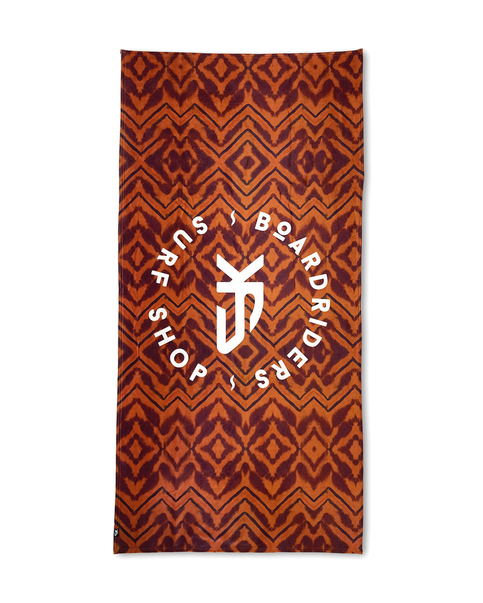 KS Amber Beach Towel - Brown – KS Boardriders Surf Shop
