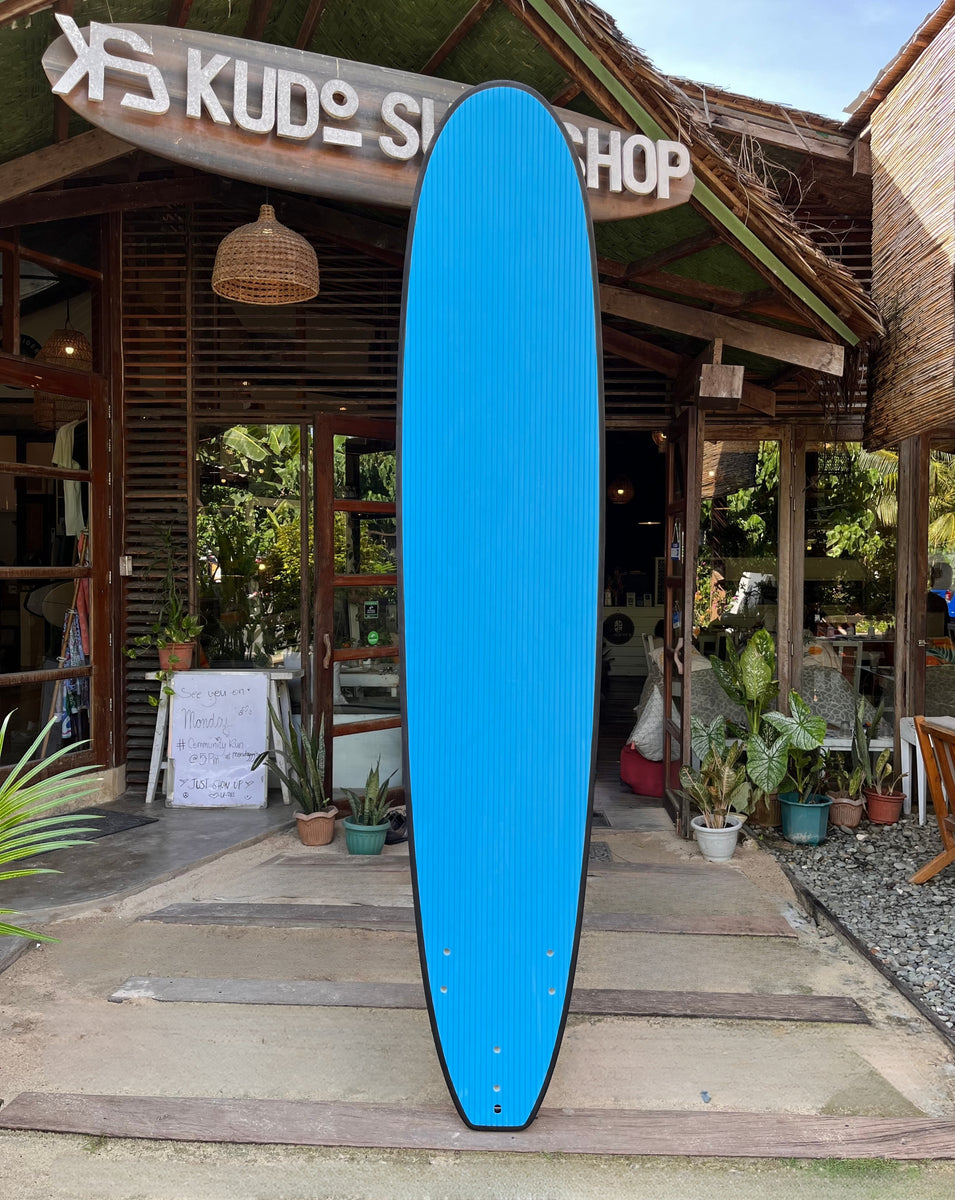 9'2 Soft Top Surf School Board for Beginners - Blue – KS Boardriders ...