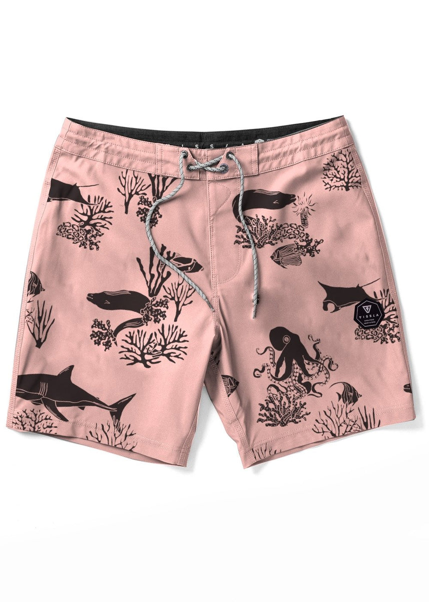 Vissla Mega Lab 18.5" Boardshort - Pink Fade – KS Boardriders Surf Shop