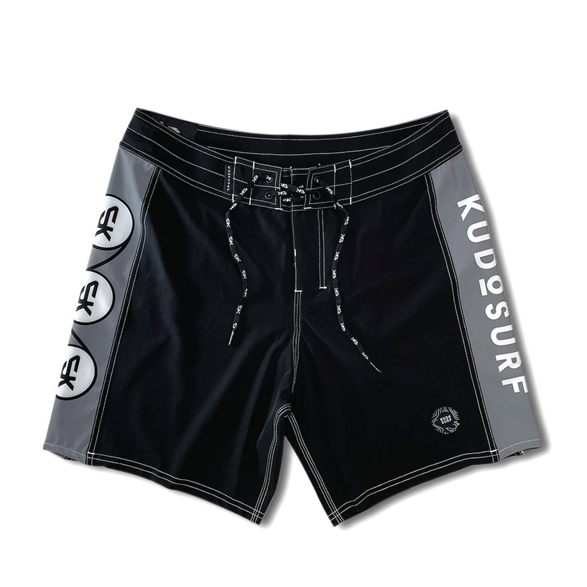 Kudo Surf Men's Tribe Local Motion Tie Waist Boardshorts - Black – KS ...