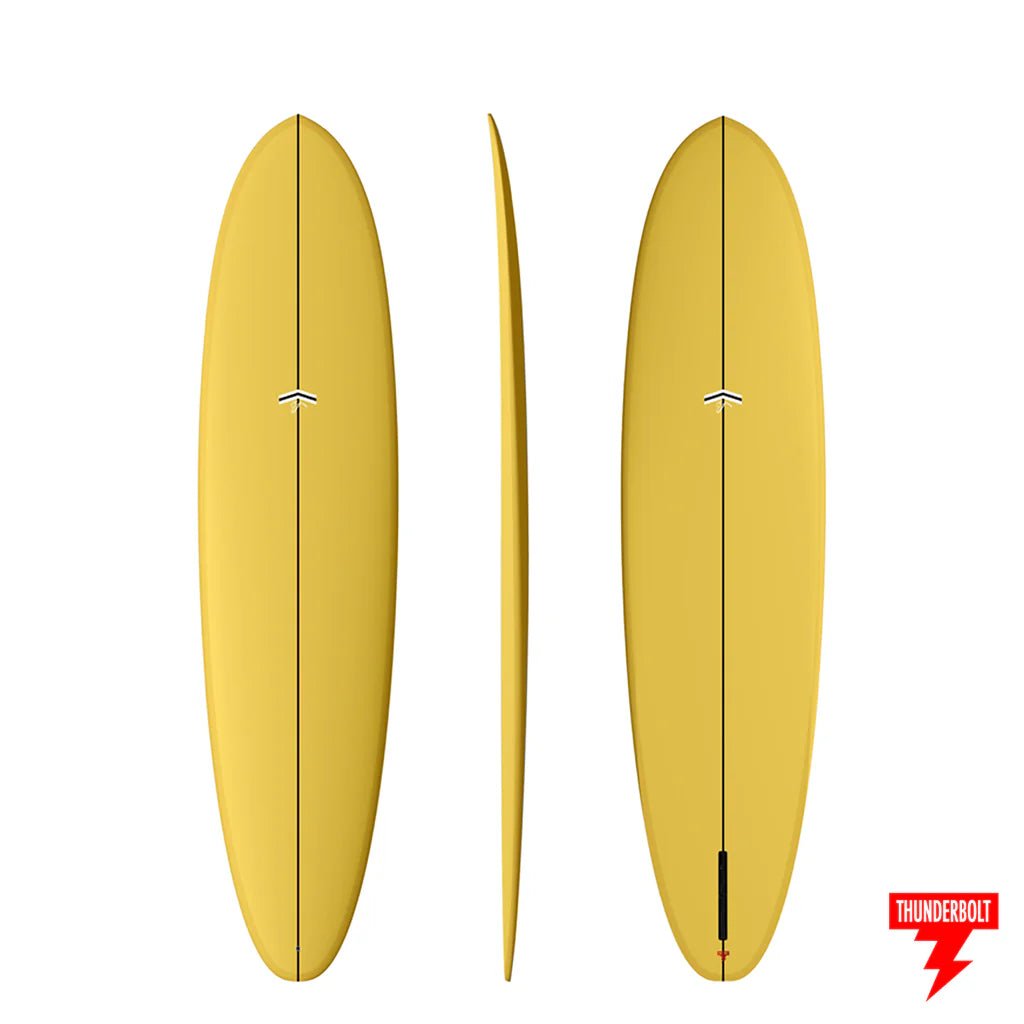Thunderbolt CJ Outlier Surfboard - Mustard – KS Boardriders Surf Shop