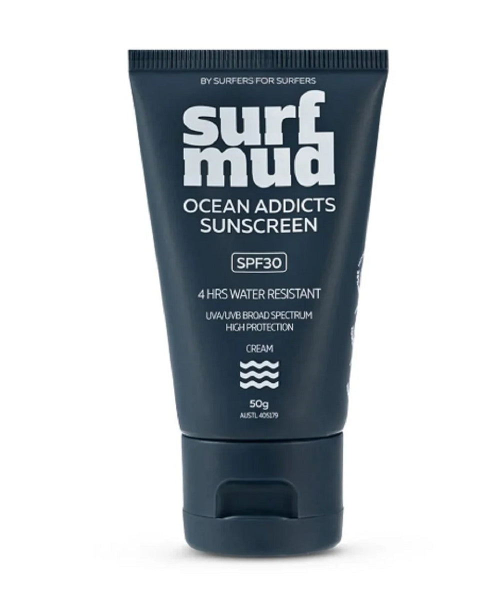 Surf Mud Ocean Addicts Sunscreen SPF30 – KS Boardriders Surf Shop